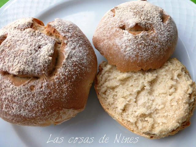 Las cosas de Nines: BLAA, pan blanco Irlandés. ( BLAA, IRISH WHITE BREAD)