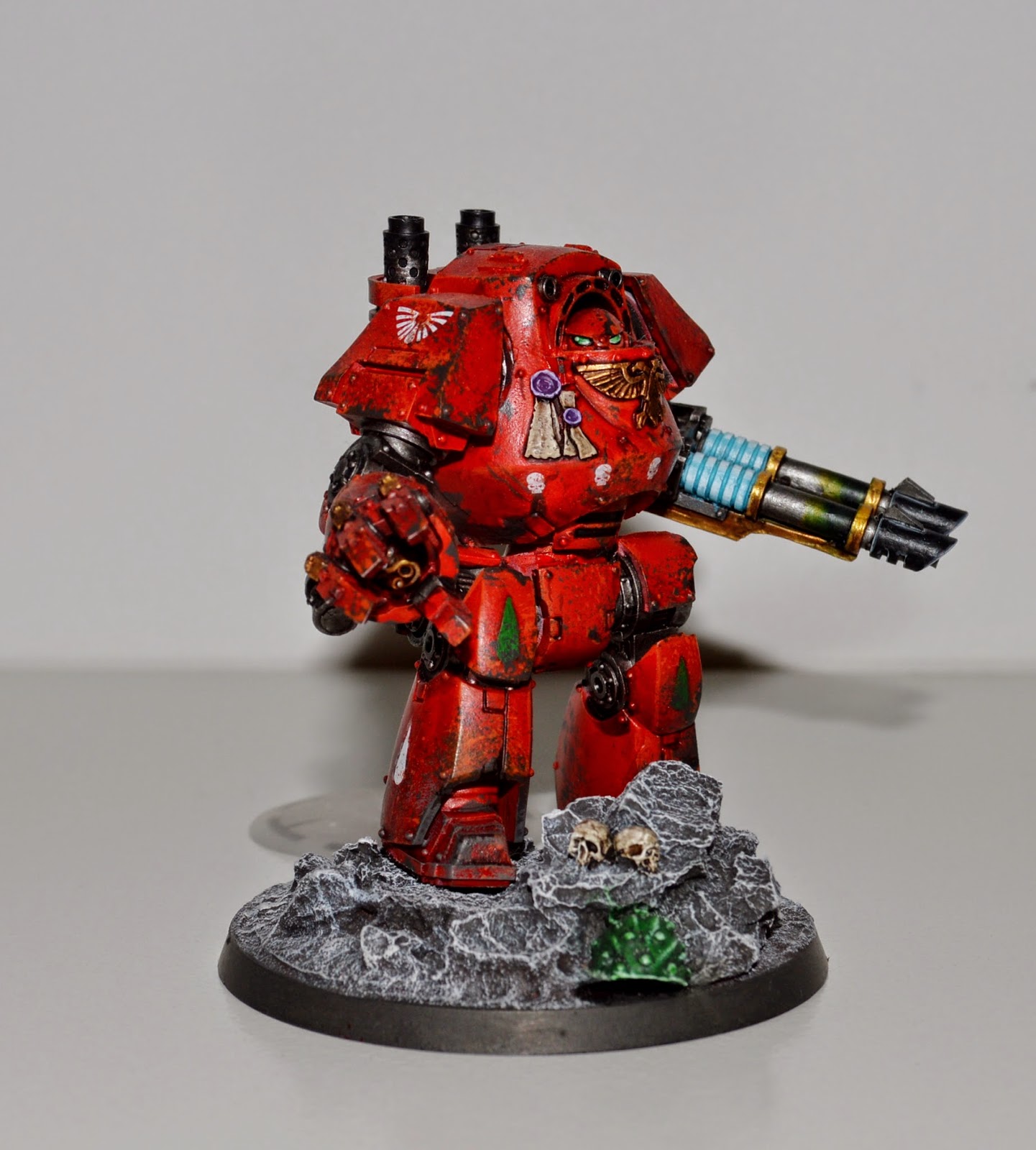 Segmentum Solar: Dreadnought Contemptor Blood Angels.