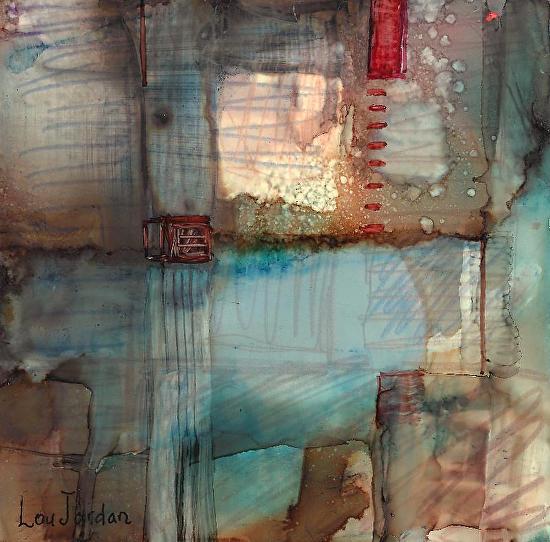 Lou Jordan Fine Art: Original Contemporary Abstract Mixed Media ...