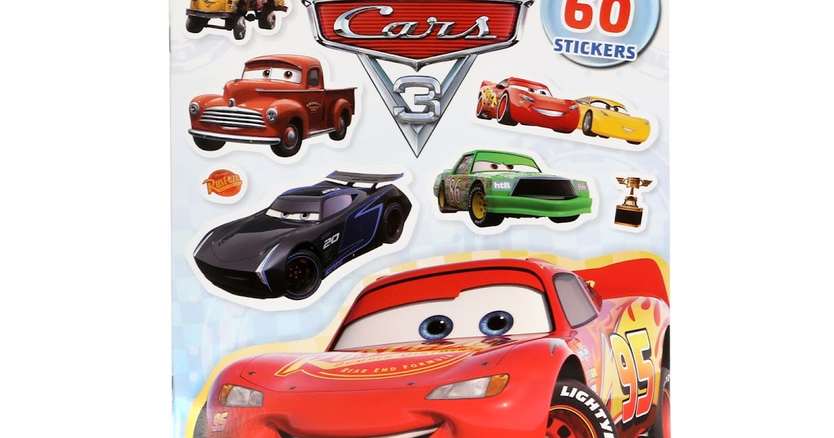 Dan the Pixar Fan: Cars 3: DK Ultimate Sticker Book