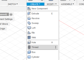 DiscoverThat - Journal: Fusion 360 nuts and bolts