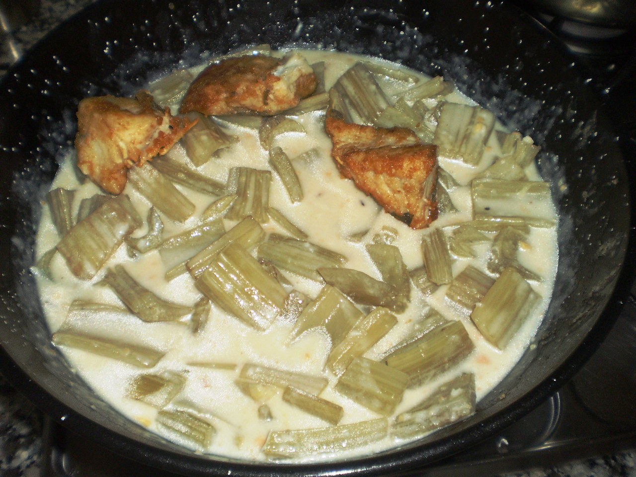 COCINA SIN TONTERIAS: Cardo con Bacalao