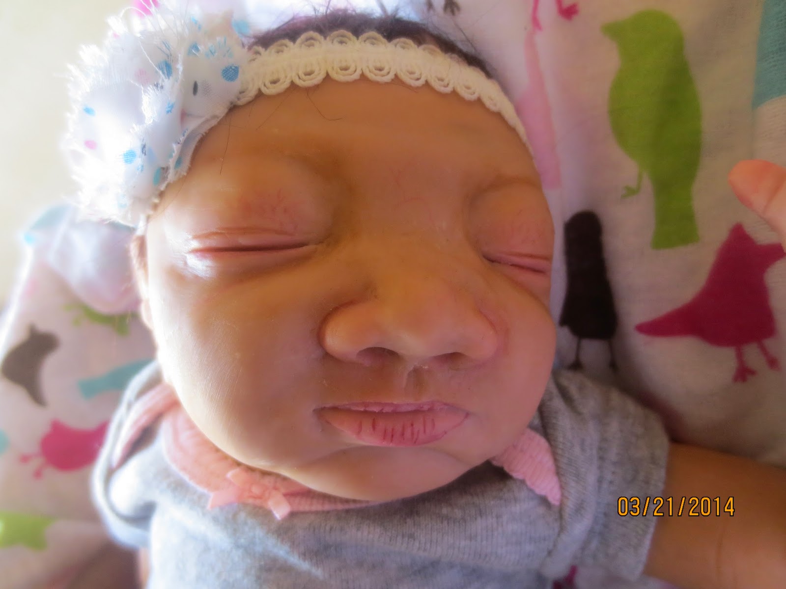 All4Reborns Artist Julia Kristal: OOAK Baby Nani is Born