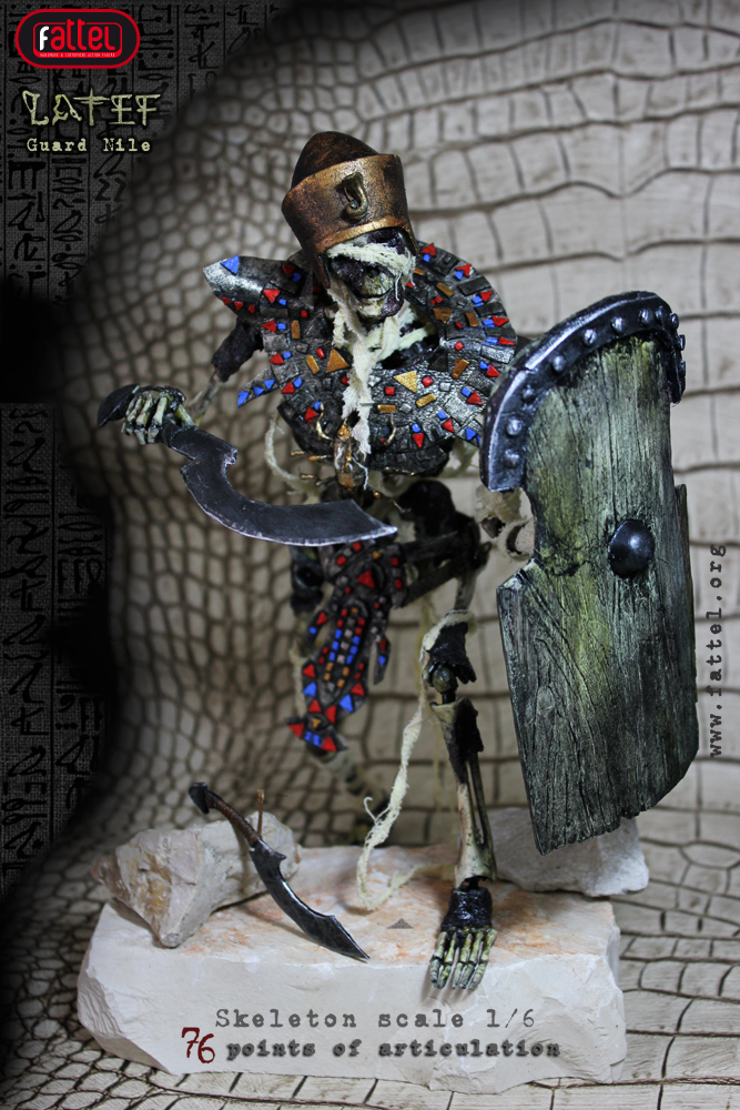 Action figure skeleton by Fattel: September 2015
