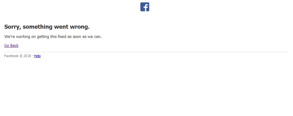 ¿Cuál es la causa y la solución para el error de Facebook: "Sorry ...