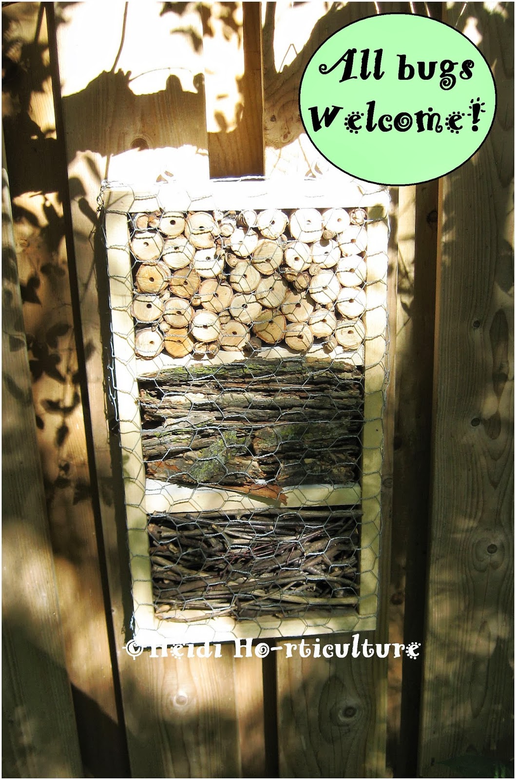 Heidi Horticulture: DIY - Bug Hotel