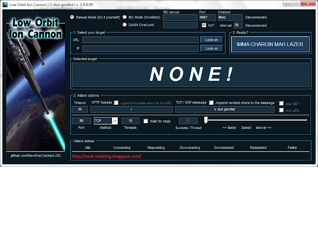 Loic v2.9 - Ddos Tool