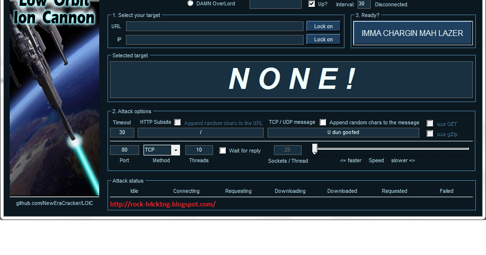 Loic v2.9 - Ddos Tool