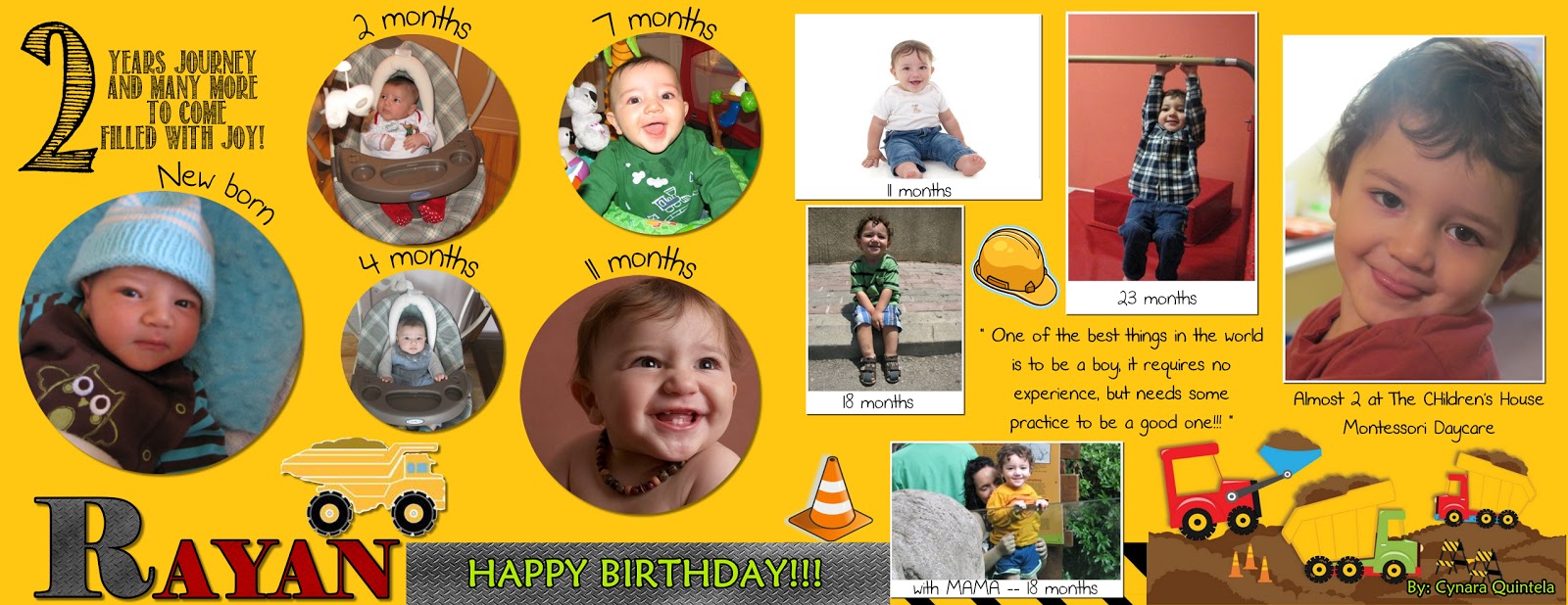 The Children's House Montessori Daycare: N's Birthday