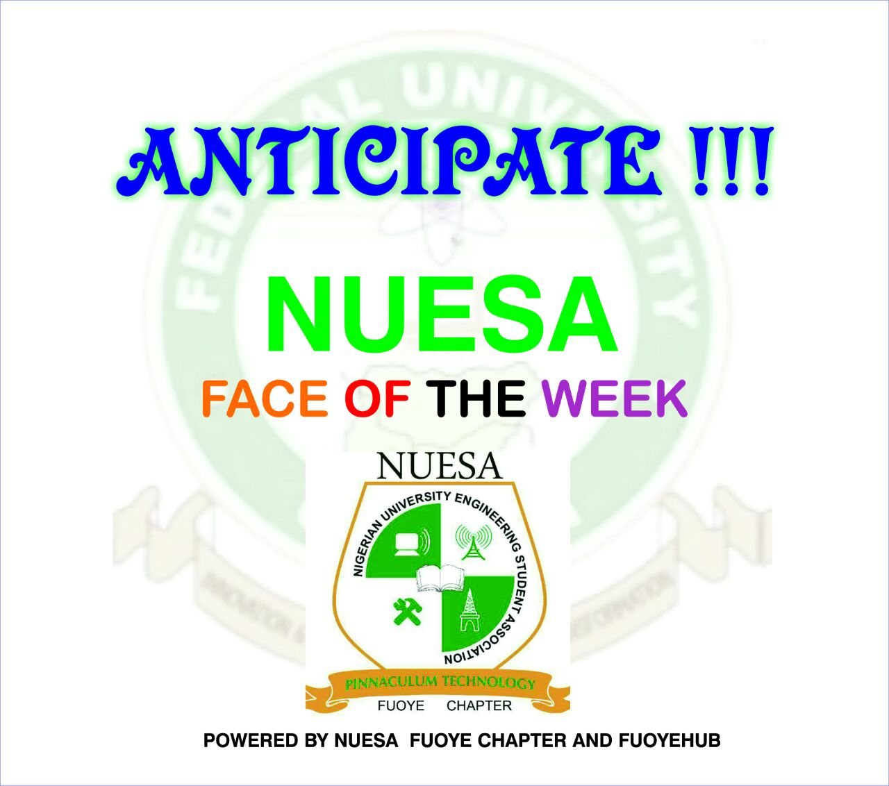 NUESA FACE OF THE WEEK IS FINALLY HERE - FUOYEHUB (adsbygoogle = window ...