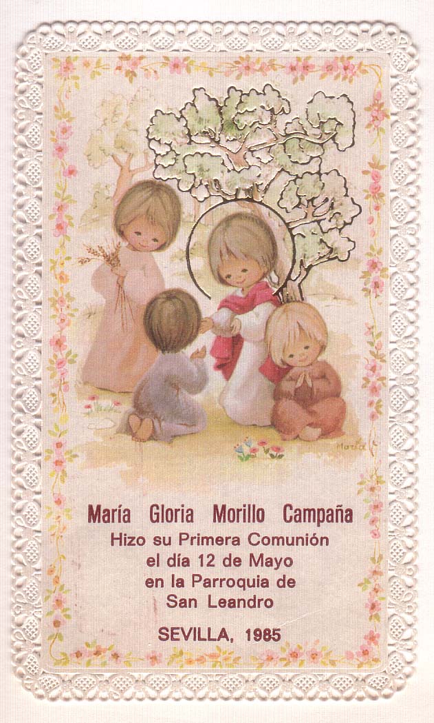 Cucadas de Connina: Estampas de Comunión