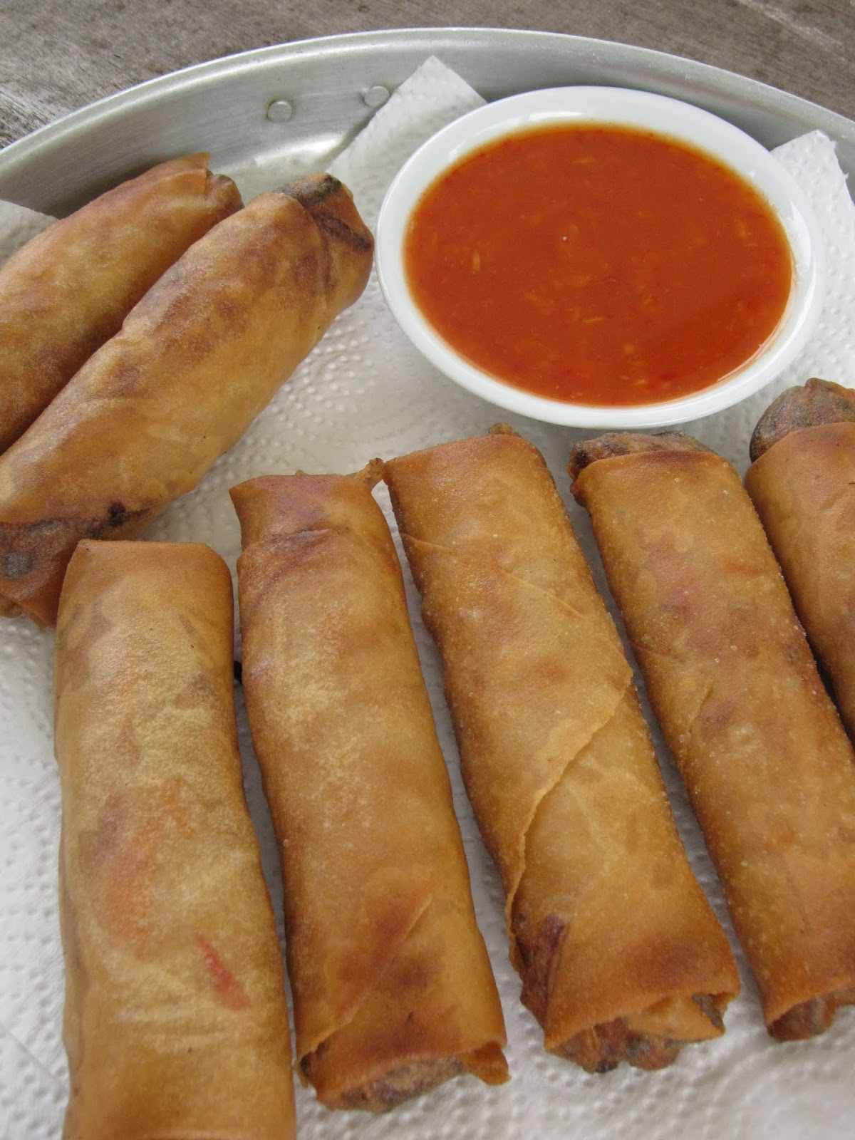 KARI LEAFS ... Malaysian flavour's: FRIED POPIAH ( SPRING ROLL )