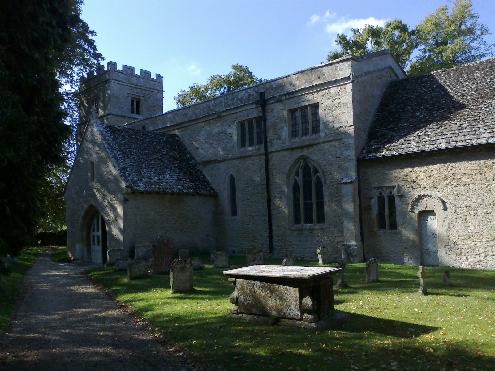 justthoughtsnstuff: bell, oaks, alvescot, black bourton church, doll