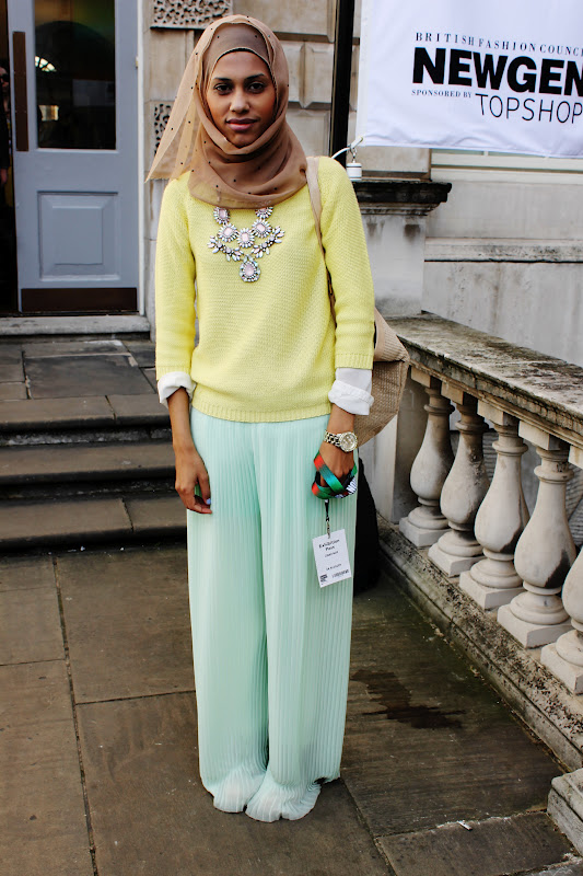 Spotted: Modest Chic at London fashion Week Day 4