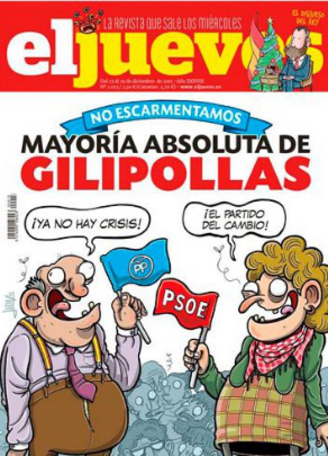 POR LA MANIPULACION: La mayoría del PPSOE