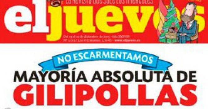 POR LA MANIPULACION: La mayoría del PPSOE