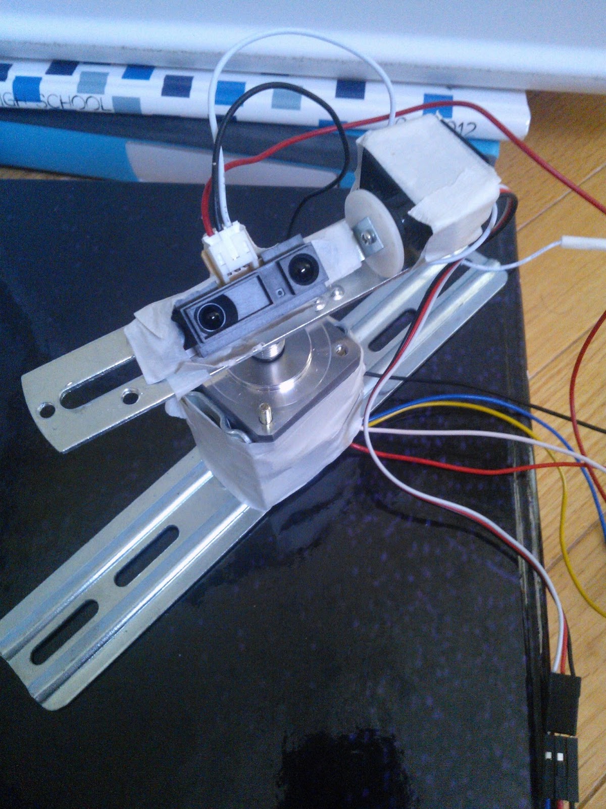 Jimmy's Arduino Projects: Project 18 Part 2 (Advance): 3D Infrared Scanner