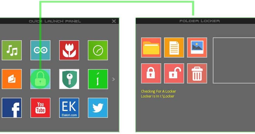 21.Folder Locker ~ Java Multimedia System