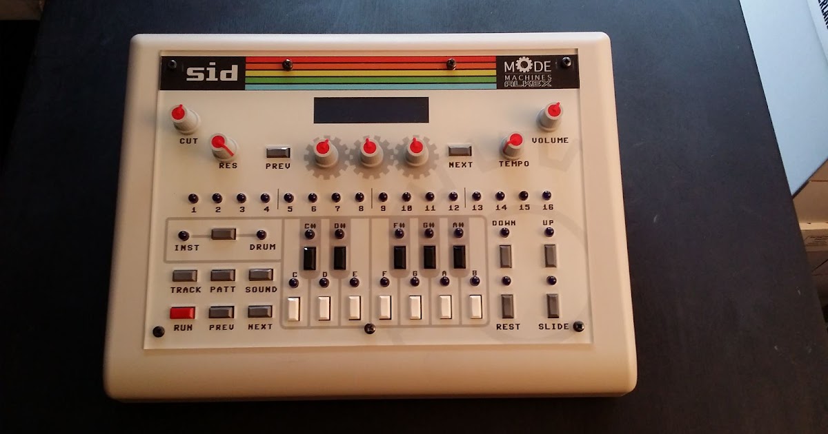 MATRIXSYNTH: Mode Machines SID 8 Bit Groovebox