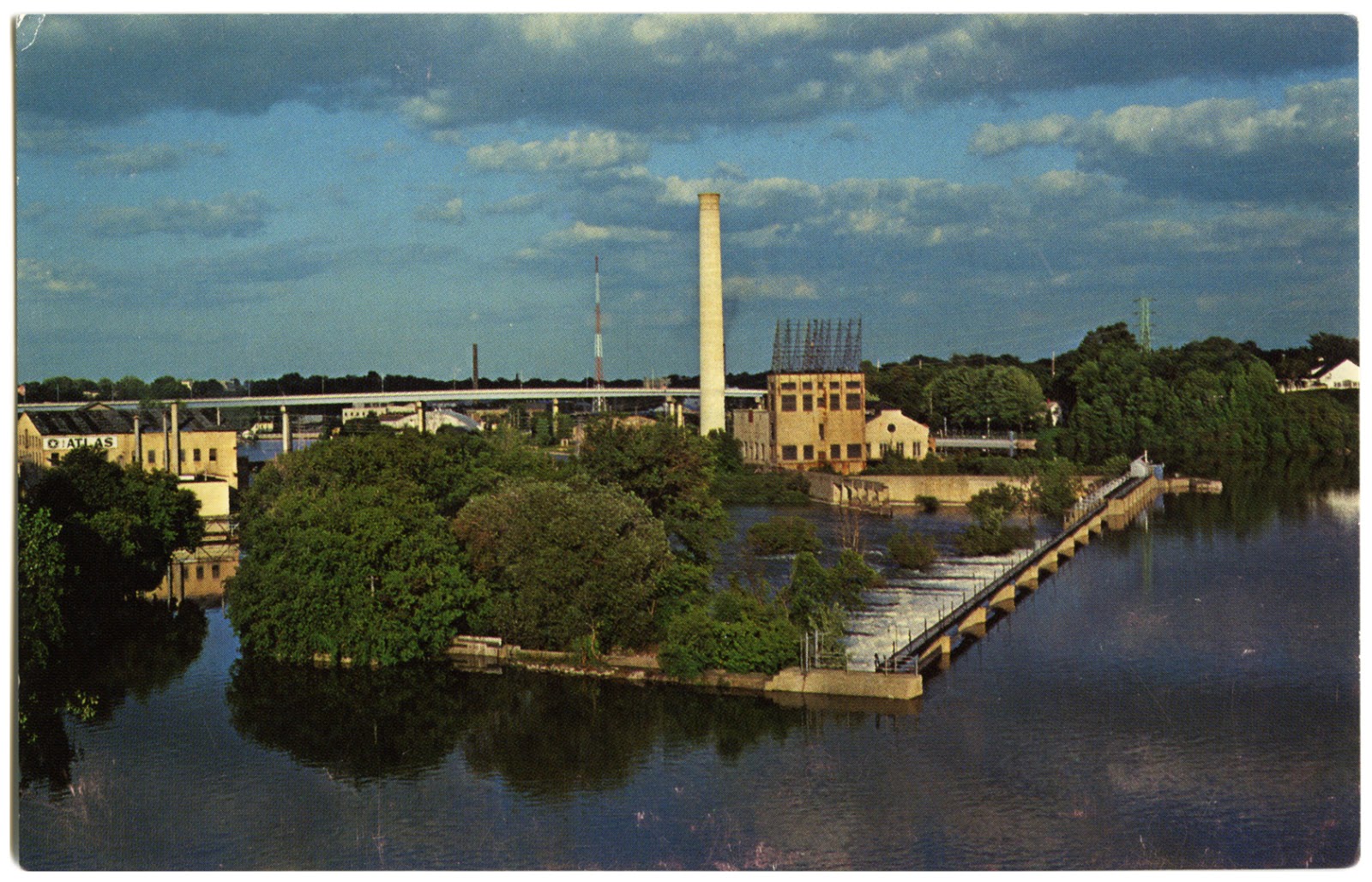 The Wisconsin Project: Found: View from Memorial Bridge, Appleton, WI