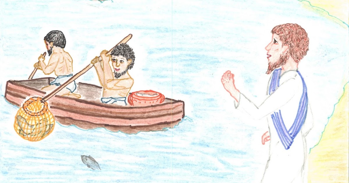 Free Bible School Materials: Fishing for Christ Visuals, Day Five