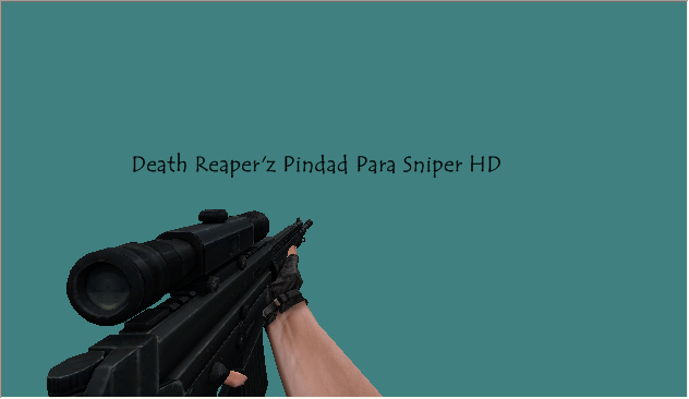 Pindad Para Sniper from PB to CS 1.6 or CZ