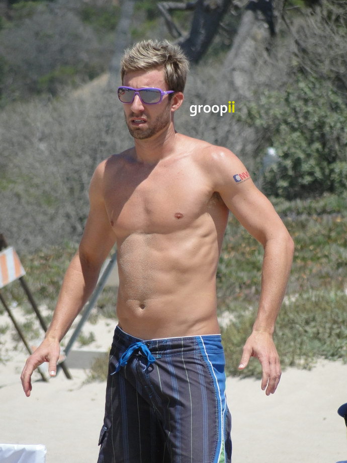 Adam Roberts Shirtless at the NVL Malibu 2011 - Shirtless Men at groopii