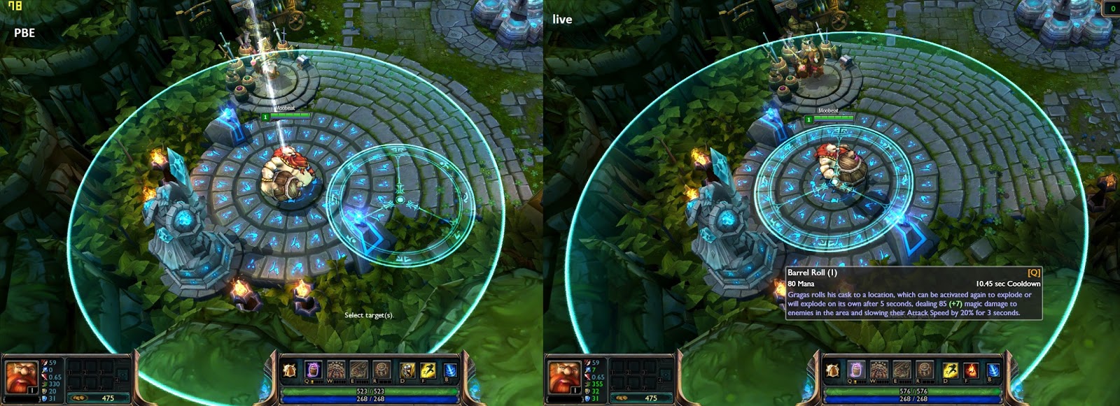 Surrender at 20: 3/21 PBE Update: Gragas Rework