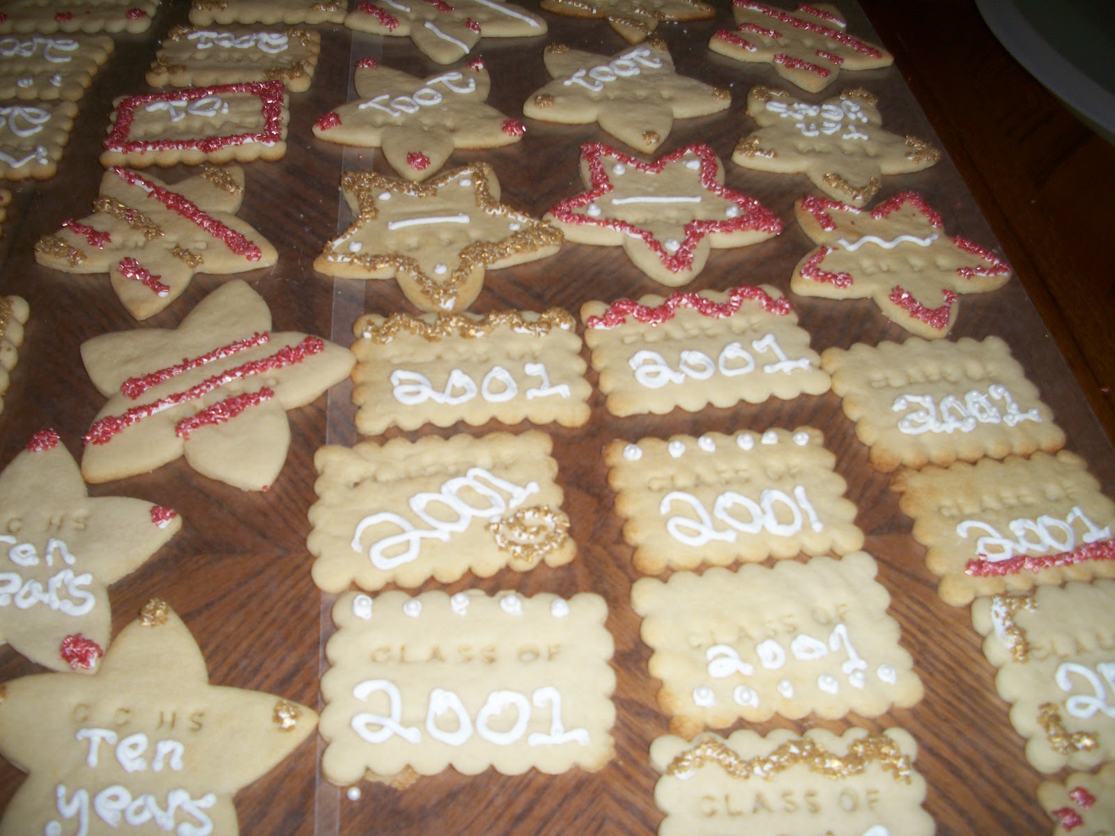 The Cookie Monster: CCHS 10 year reunion cookies