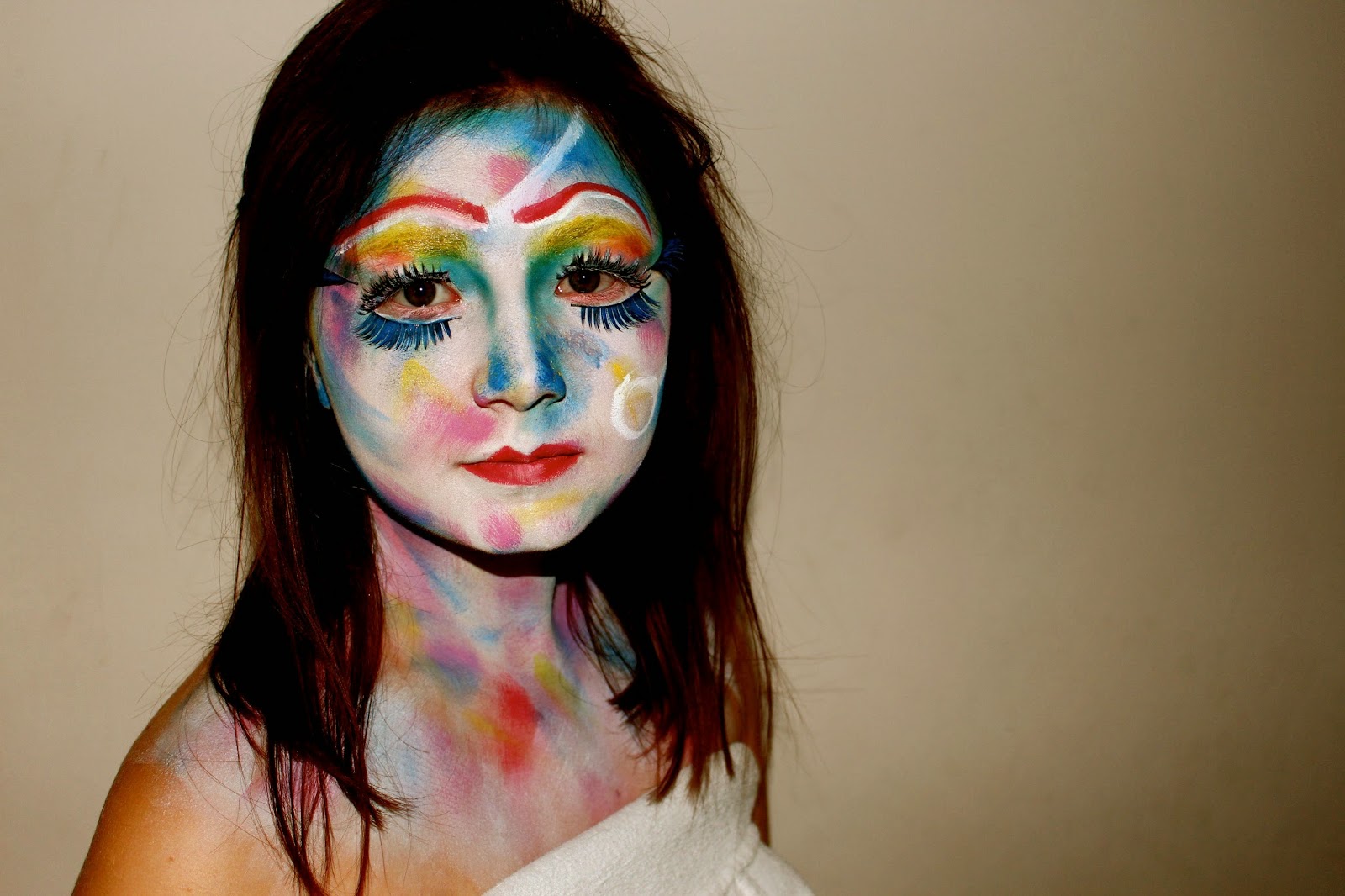 Beauty Is A Creation of Art: Alex Box 'Colour Splash' Inspired Makeup Look