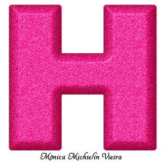 M. Michielin Alphabets: ALFABETO GLITTER ROSA PNG #outubrorosa, #pink # ...