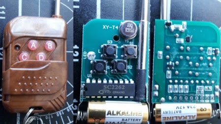 modul RF remote control siap pakai - Belajar Elektronika