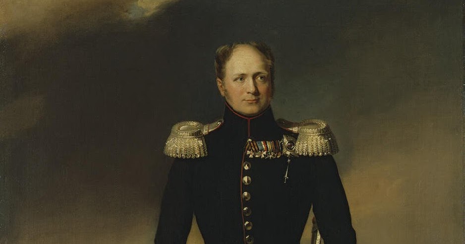 Portrait of Alexander I - George Dawe | Endless Paintings