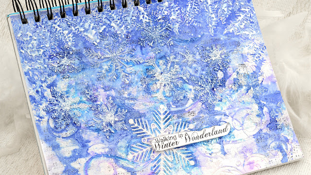 My Little Craft Things: Winter Wonderland Journal Page with Video