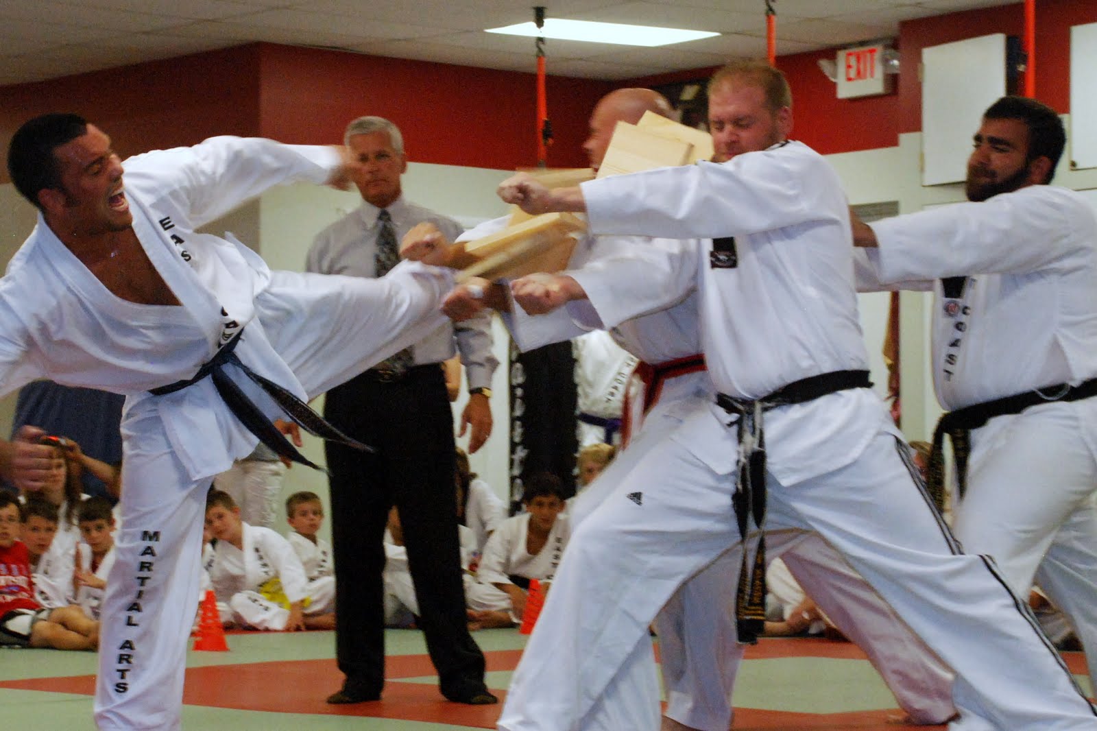 TEAM EAST COAST: BLACK BELT TEST @ EAST COAST MARTIAL ARTS 7/29/2011