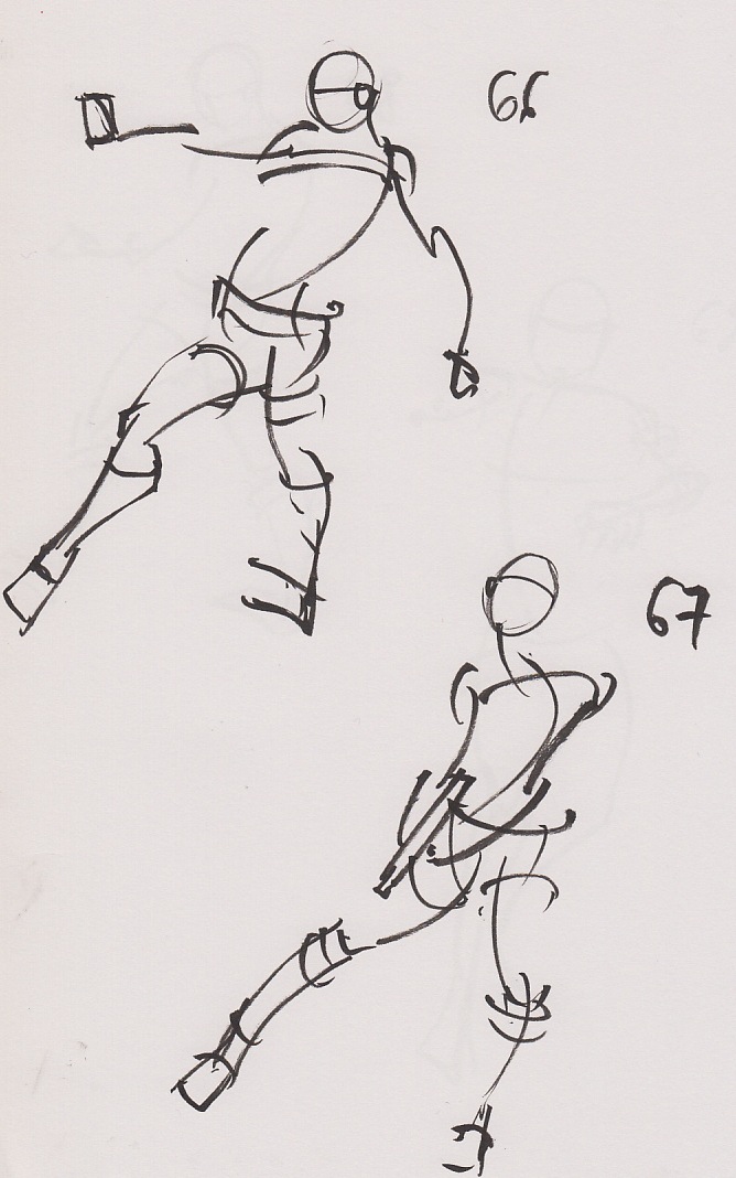 Louis learns to draw: April 2013