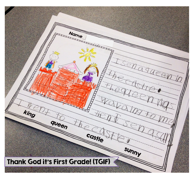 Writing Activities for Kindergarten and First Grade - Write from the ...