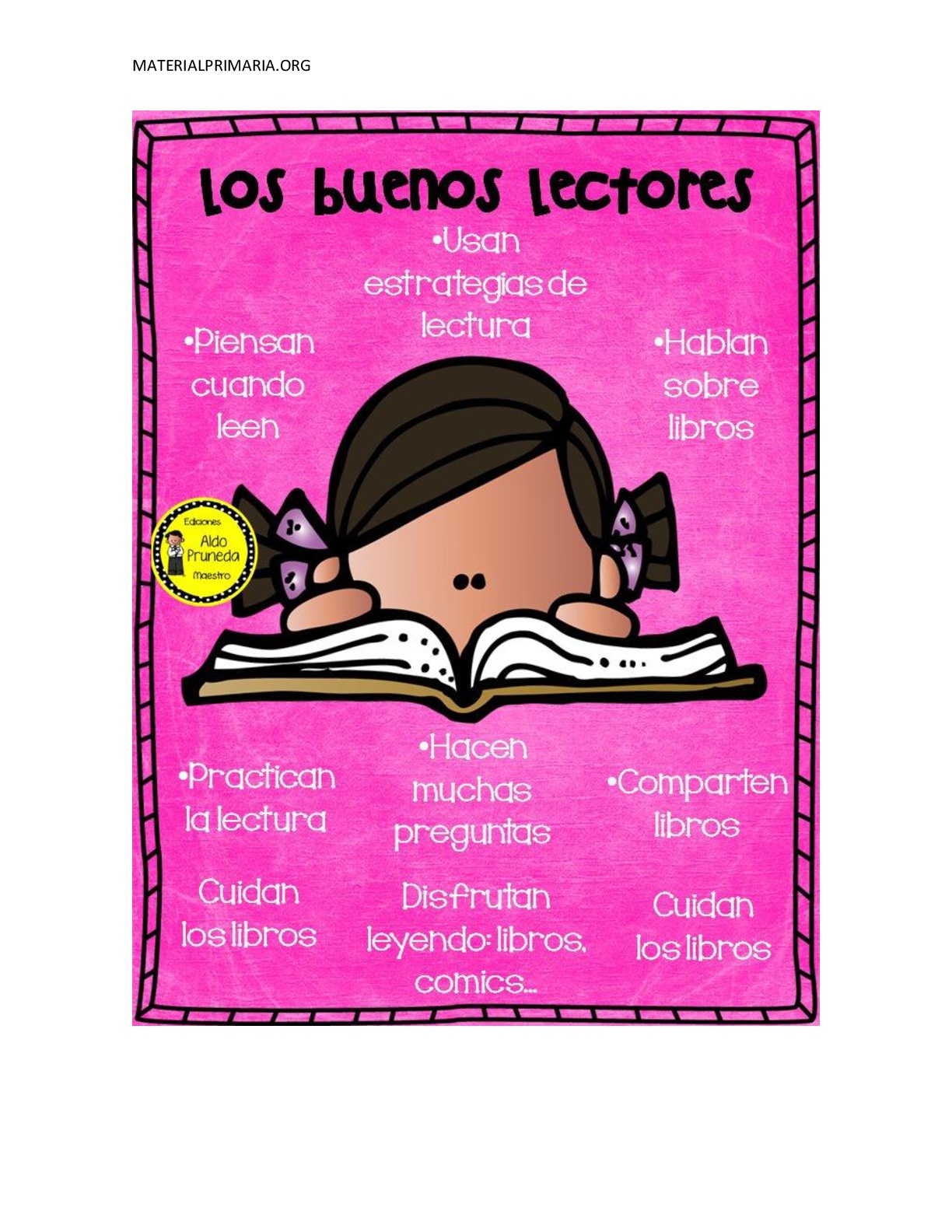 RECURSOS Y ACTIVIDADES PARA EDUCACIÓN INFANTIL: UN BUEN LECTOR