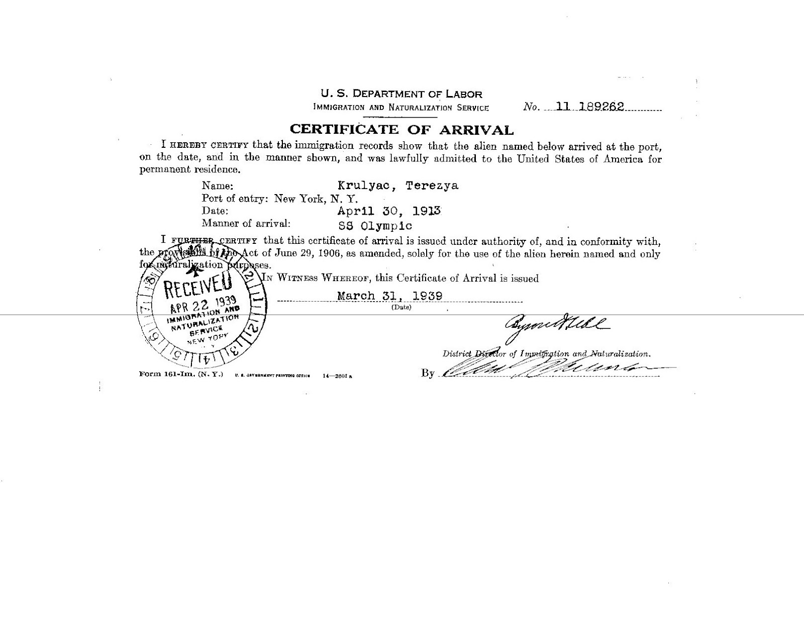 Joliet Genealogy: Illinois Naturalization Records