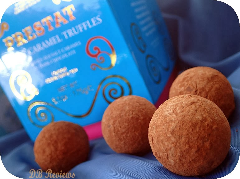 Prestat Sea Salt Caramel Truffles - DB Reviews - UK Lifestyle Blog