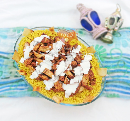 Chicken Shawarma Fatta فتة شاورما الدجاج