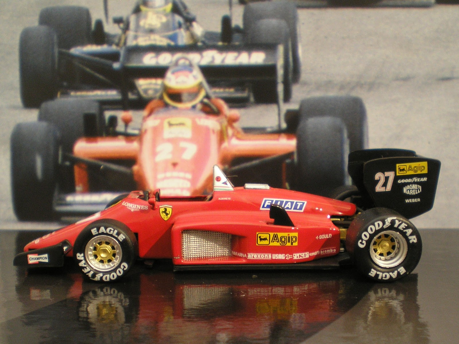 QUATRO RODINHAS: Ferrari 156-85 - Michele Alboreto (1985)