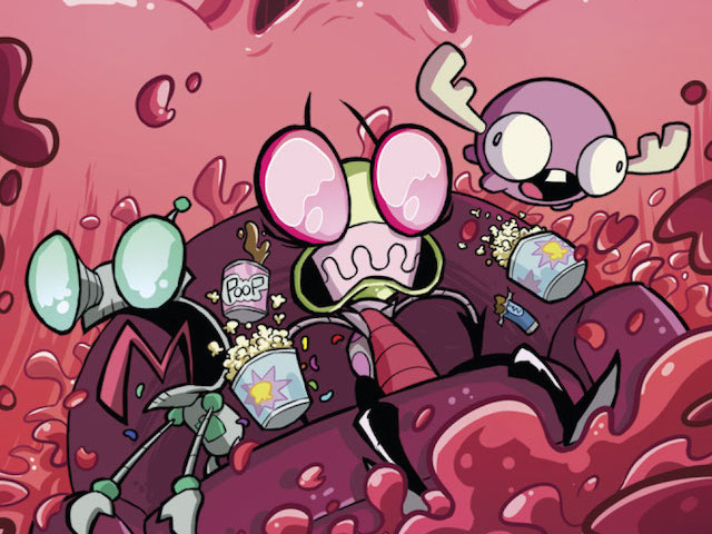 NickALive!: Jhonen Vasquez Returns to "Invader Zim" For New Issue Of ...