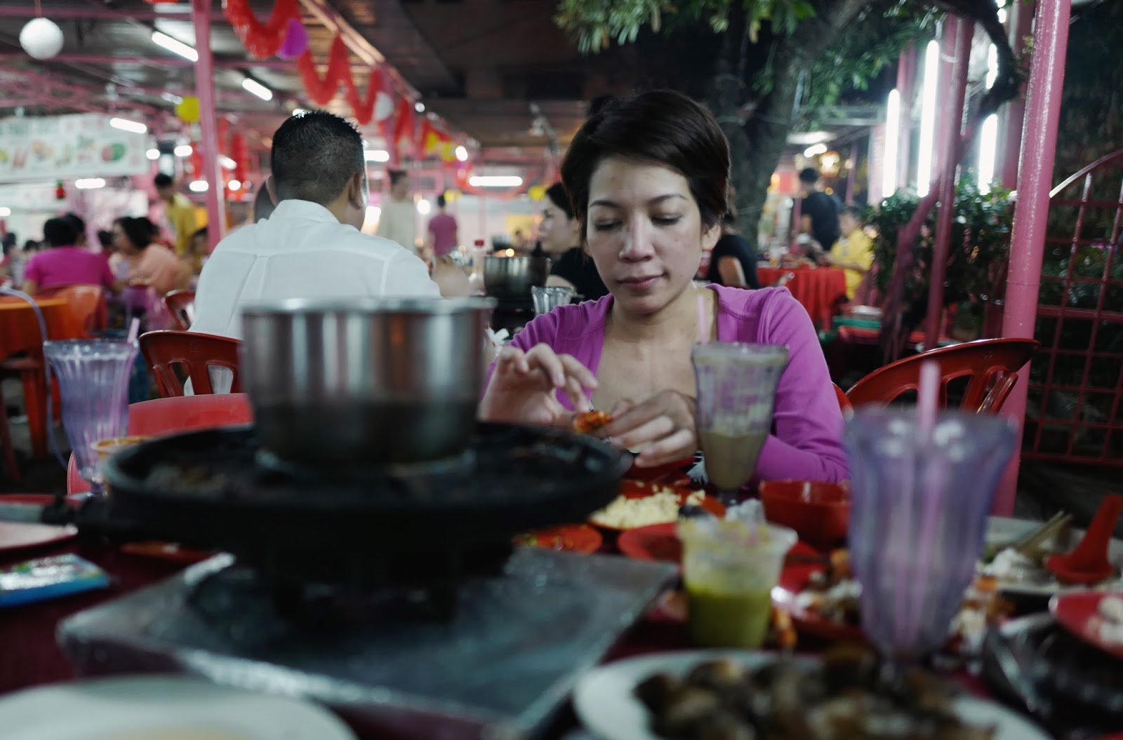 JE TunNel: RESTORAN TALIPON 电话饭店~ All you can eat BBQ Steamboat Buffet!