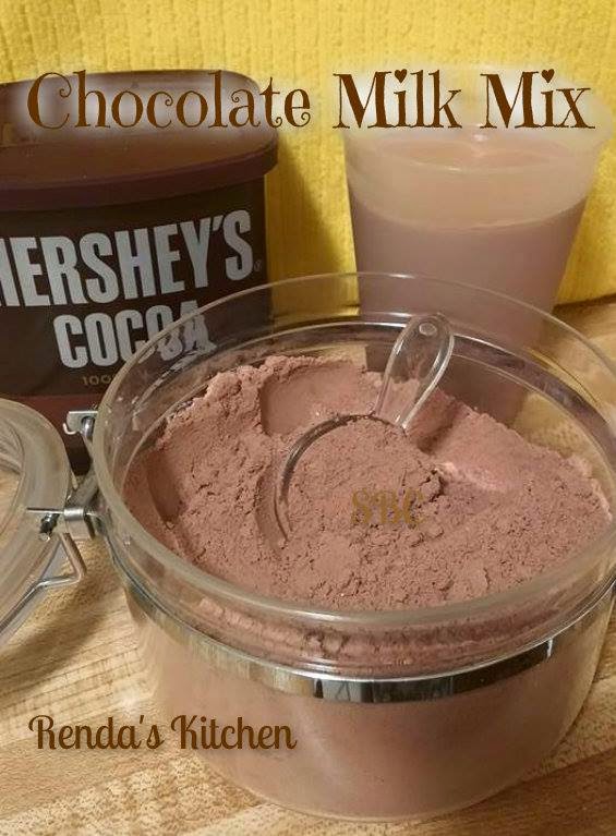Move it and lose it.: CHOCOLATE MILK MIX