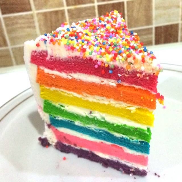 Rainbow Cake | Masakan Khas Indonesia