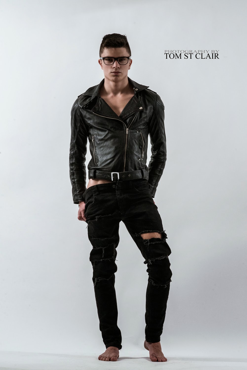 TOM SAINT CLAIR: Model David Coffaro