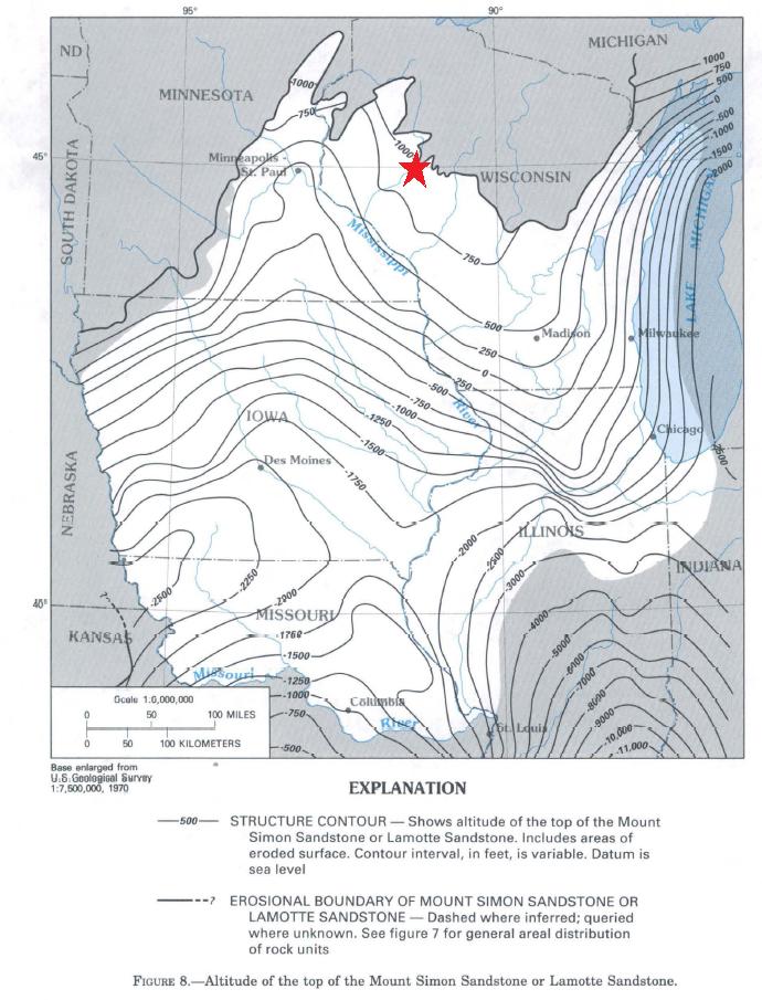 Aerial Geologist: Old Rocks, Cold Rocks: Mid-winter Outcrop of the Mt ...