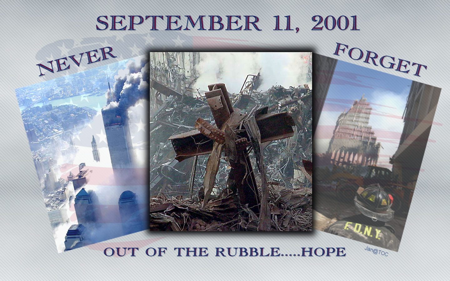 ToC Computer Art by Jan: September 11, 2001-2011