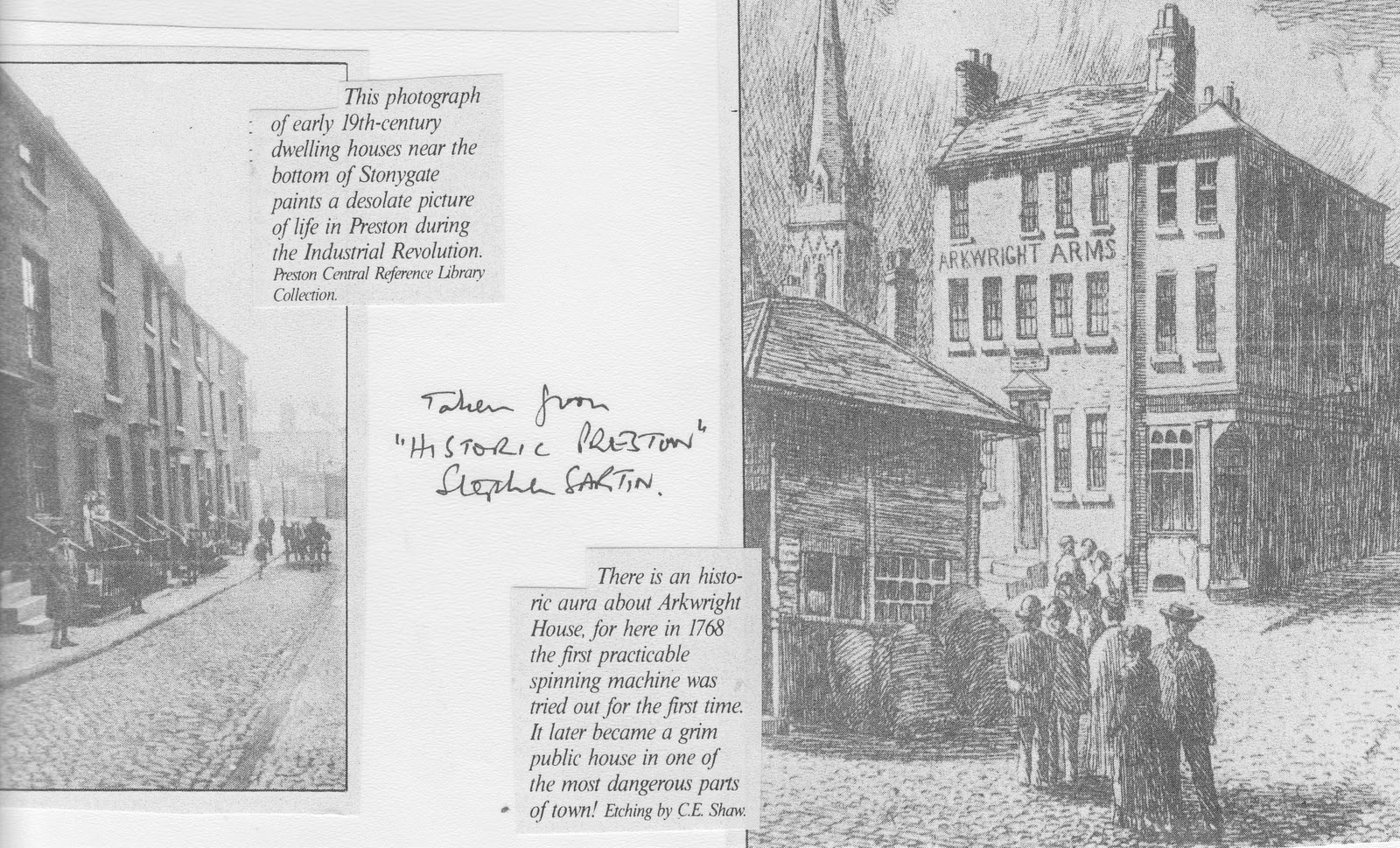 PRESTON'S INNS, TAVERNS and BEERHOUSES: ARKWRIGHT ARMS, Stoneygate